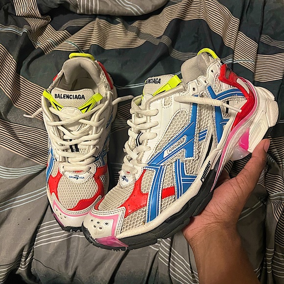 Balenciaga | Other | Multi Color Balenciaga Runners Size 9 | Poshmark